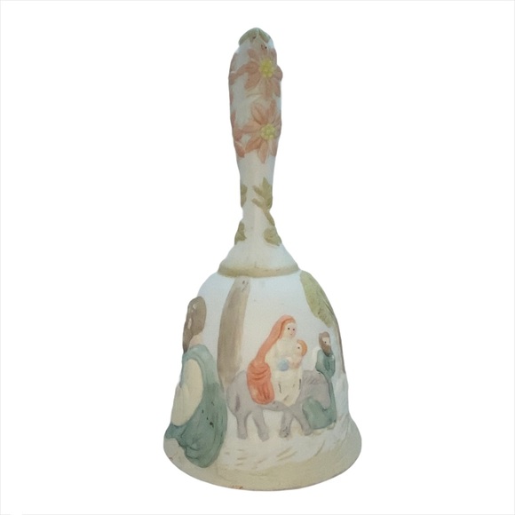 Lefton | Holiday | Lefton The Christopher Collection Bell 982 Nativity ...